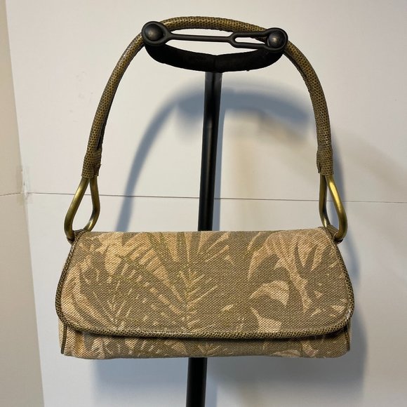 Sunny Hawaii | Bags | Sunny Hawaii Baguette Bag Fern Pattern With ...